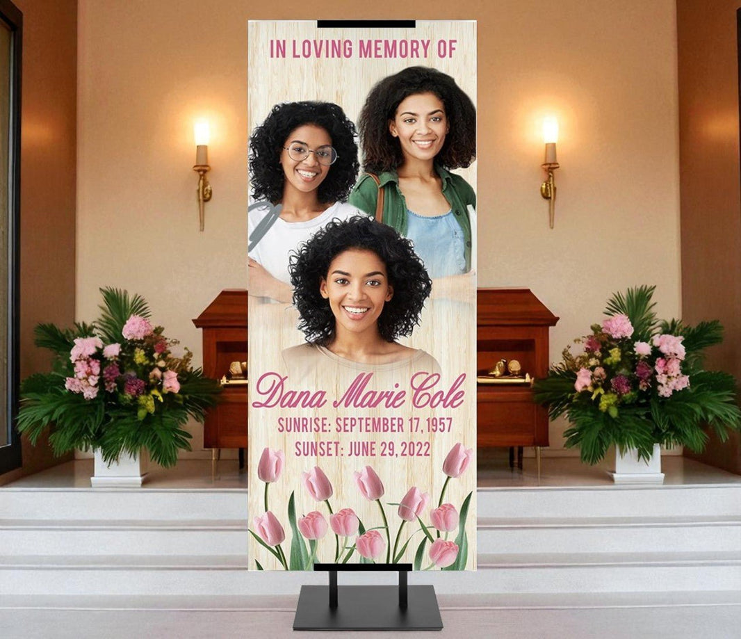 Funeral Posters and Funeral Banners - The Funeral Program Site