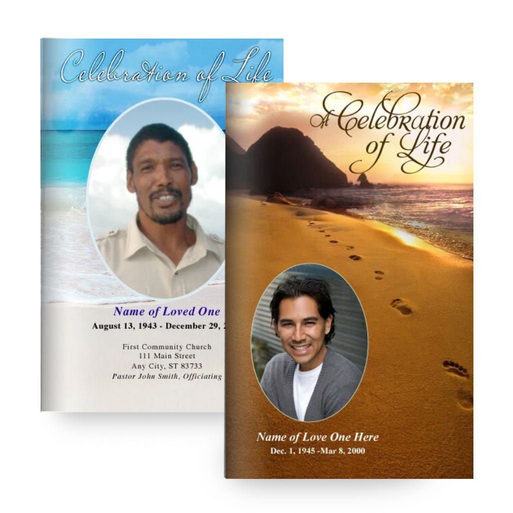 Obituary Templates – The Funeral Program Site