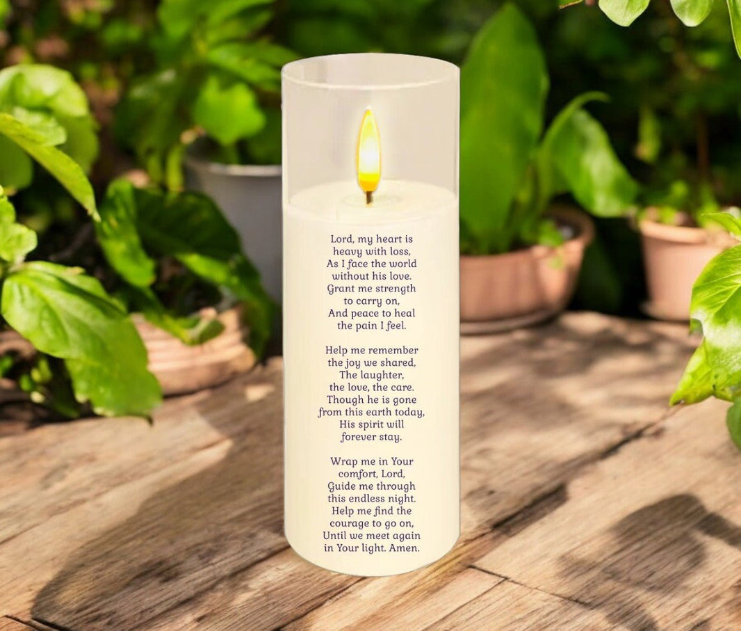 Custom Photo Memorial Candles: A Unique Tribute to Loved Ones – The ...