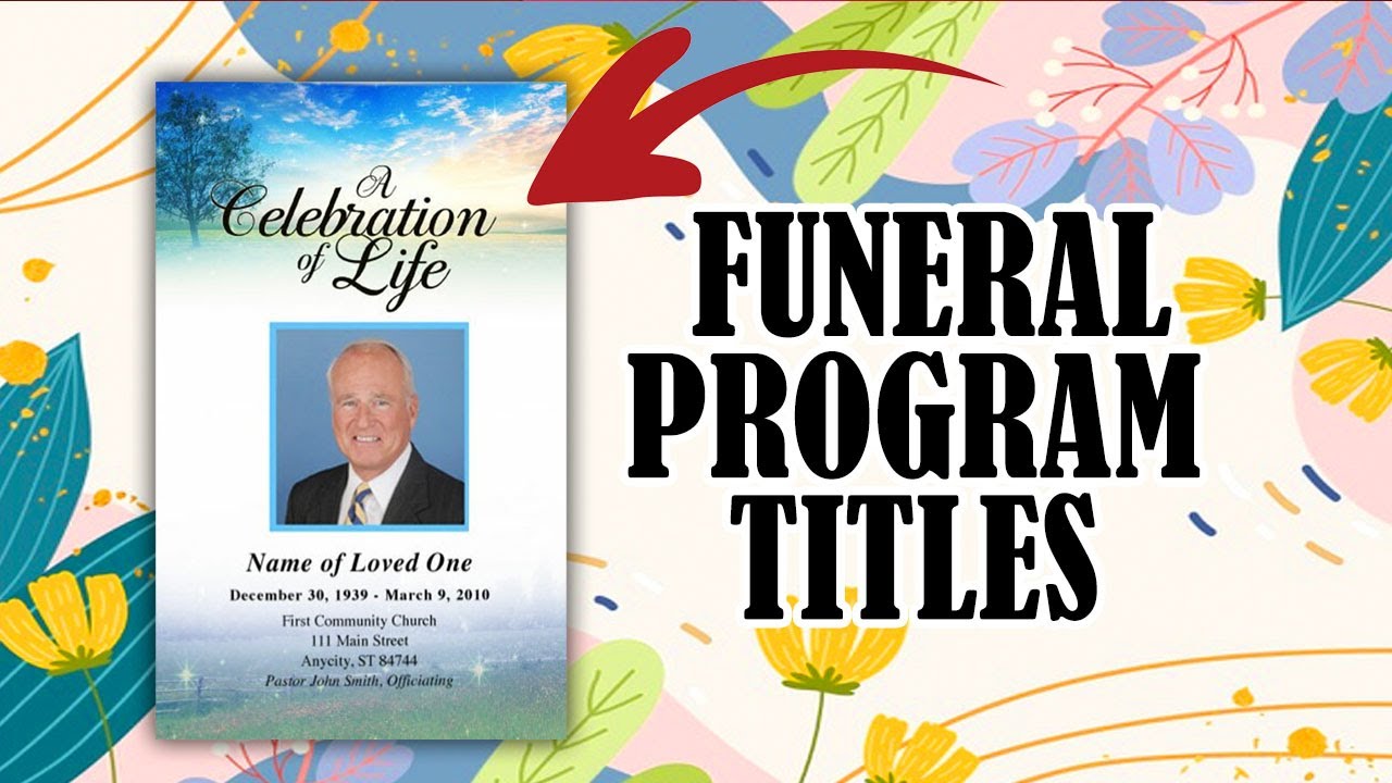 Funeral Bible Verses Word Art - The Funeral Program Site