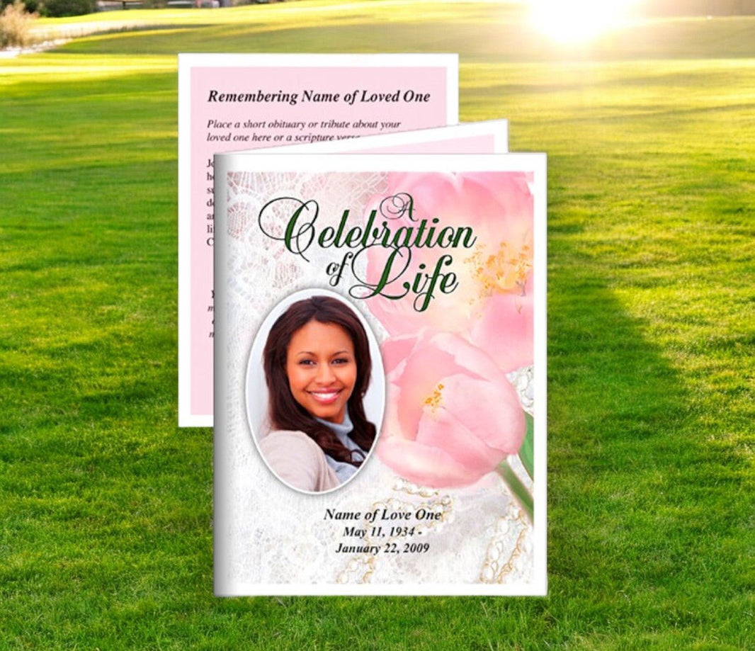 What Size Are Traditional Memorial Cards? – The Funeral Program Site