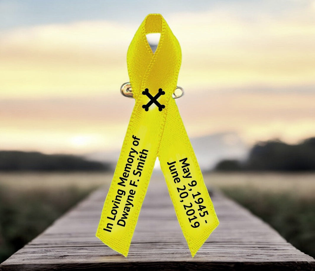 Where to Buy Personalized Cancer Ribbons Online – The Funeral Program Site