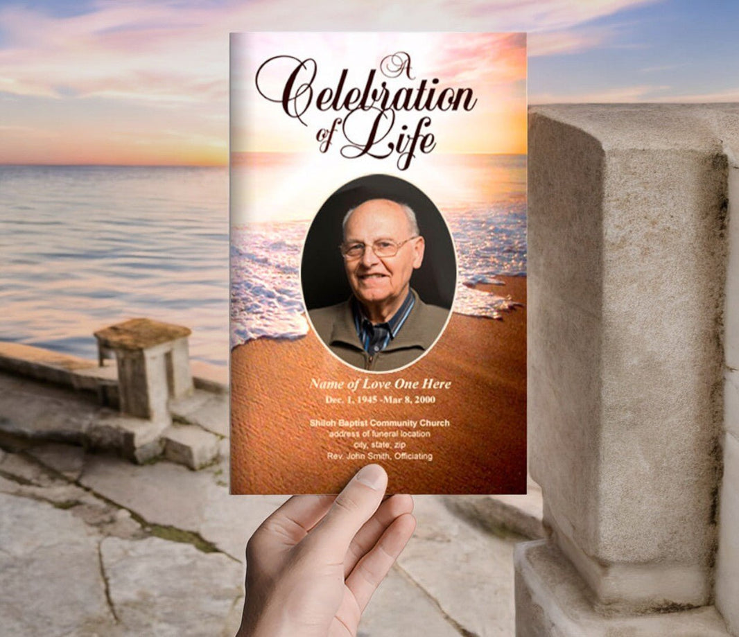 How To Make A Funeral Pamphlet: A Step by Step Guide – The Funeral ...