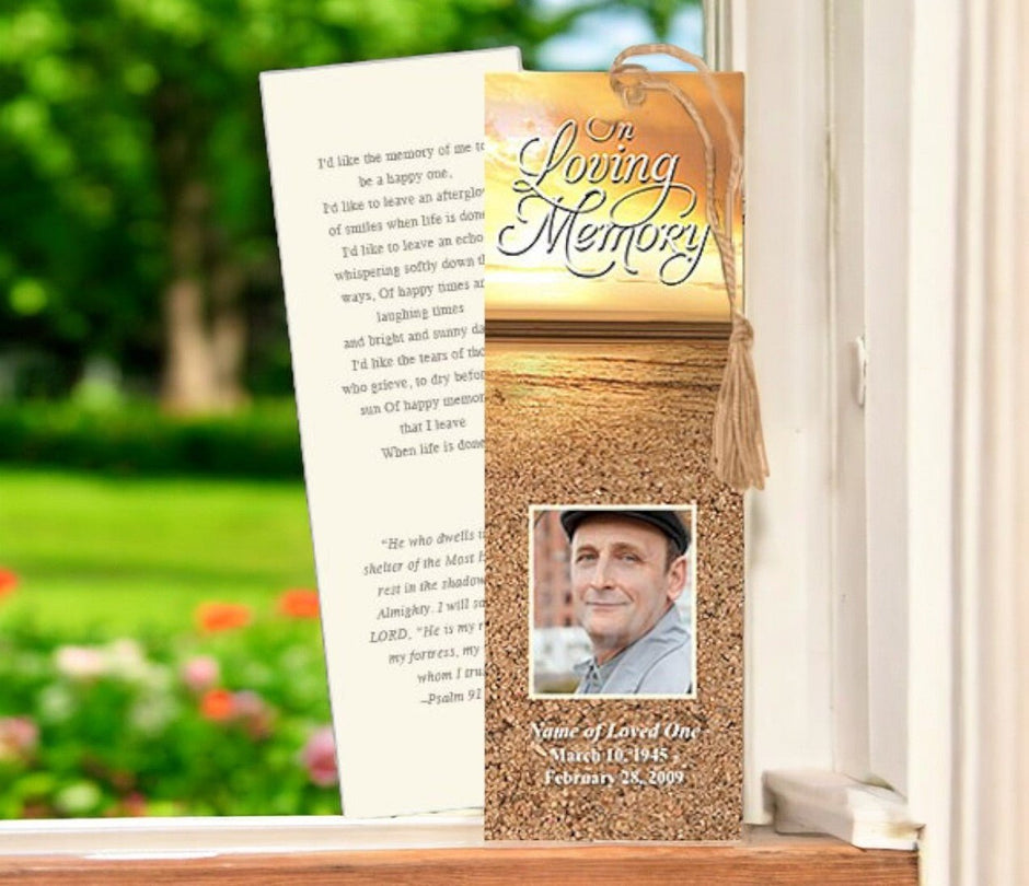 Memorial Bookmark Wording Examples – The Funeral Program Site