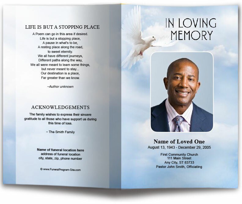 Funeral Program Templates: A Practical Guide to Creating a Beautiful P ...