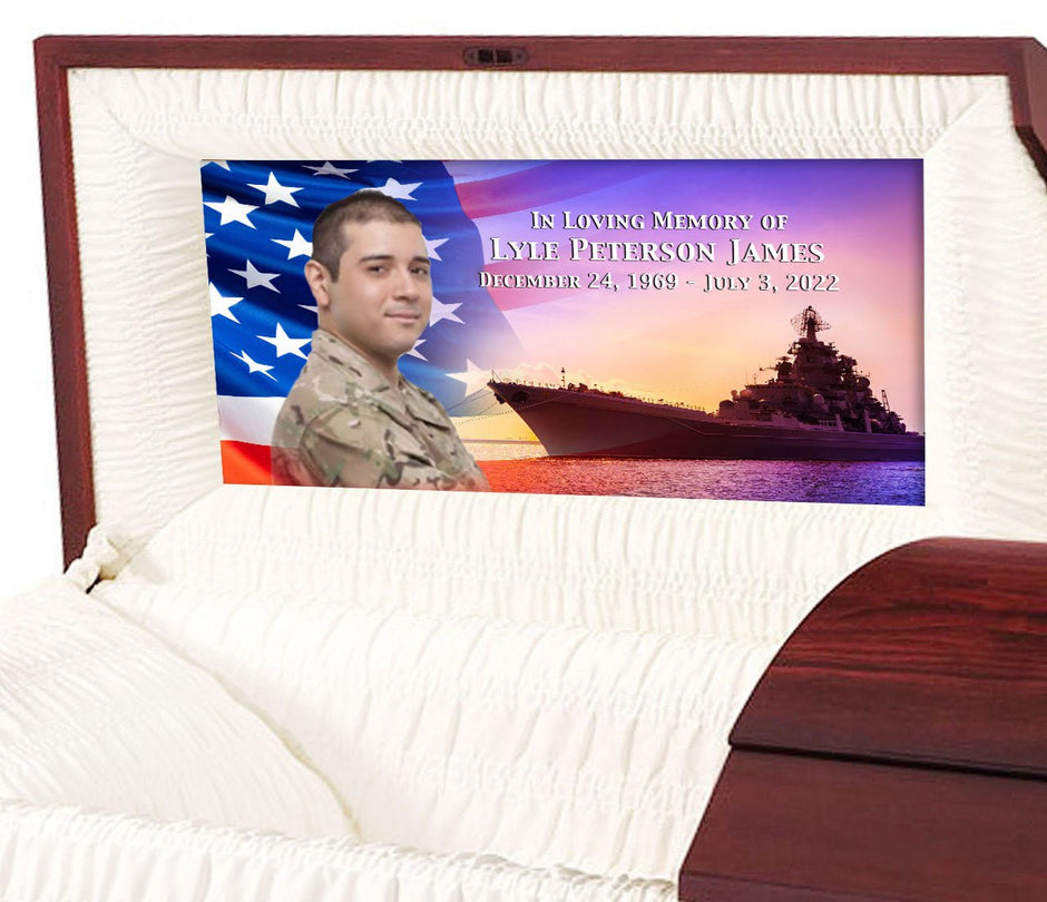 Casket Panels - Personalized Casket Head Panel Inserts - The Funeral ...